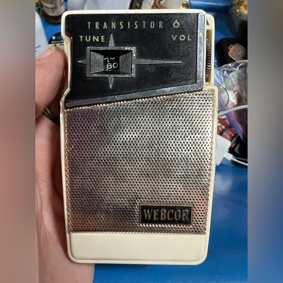 Webcor | Portable Audio & Video | Vintage Webcor Transistor Radio Model ...